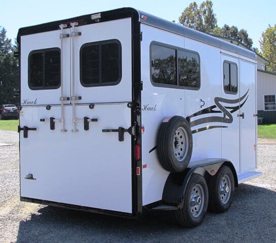 2023 Hawk Trailers 2H BP w/Dress, 7'6"x6'8"