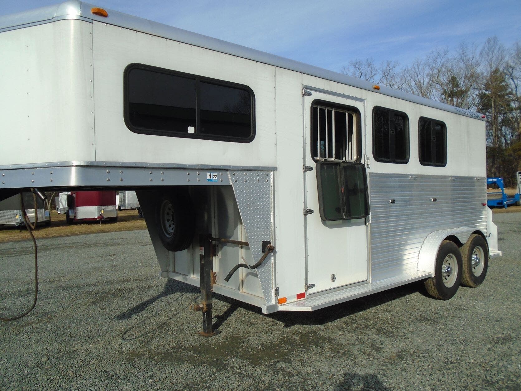 2015 Trailers USA 3H GN SL w/Dress, 7'6"x7'
